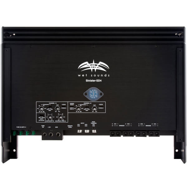 Buy Wet Sounds Sinister-SDX2 2 Channel Marine Amplifier Online – Wet ...